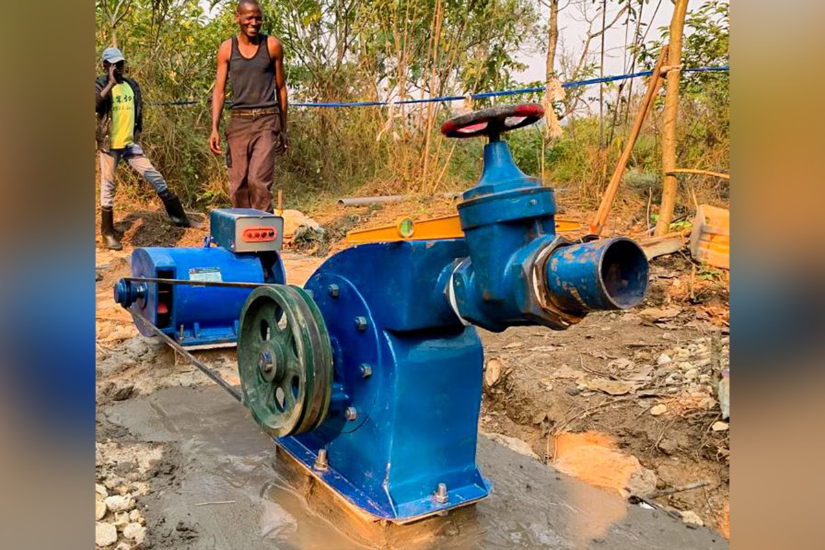 Man builds micro power station for DR Congo, using spare parts - The ...
