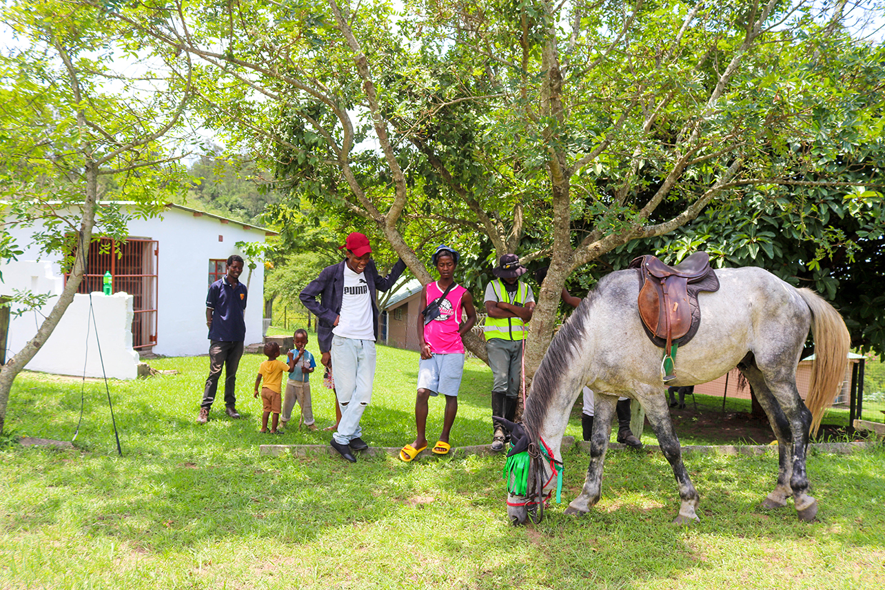 Giddy Up! How Bandile Baartjies is making horse riding accessible - The ...