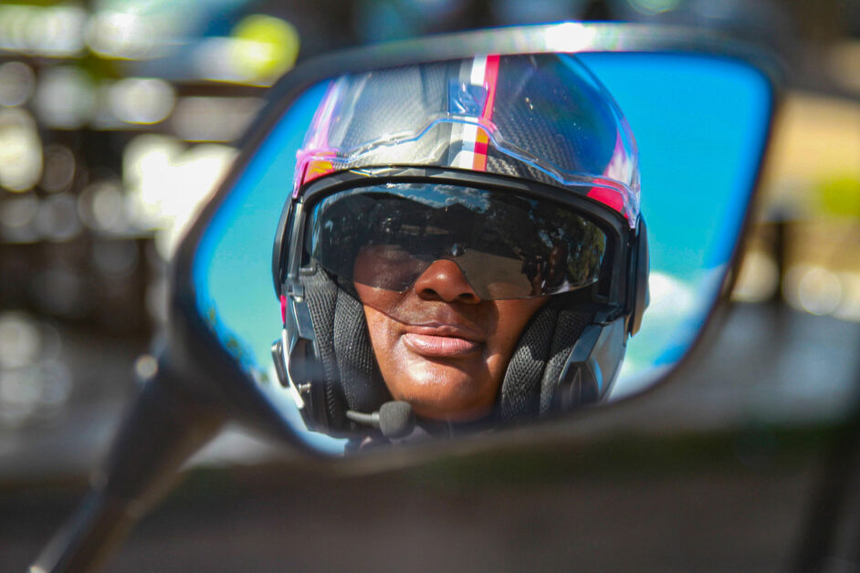Zimbabwe’s “Biker Queen” rides full throttle against gender norms - The ...