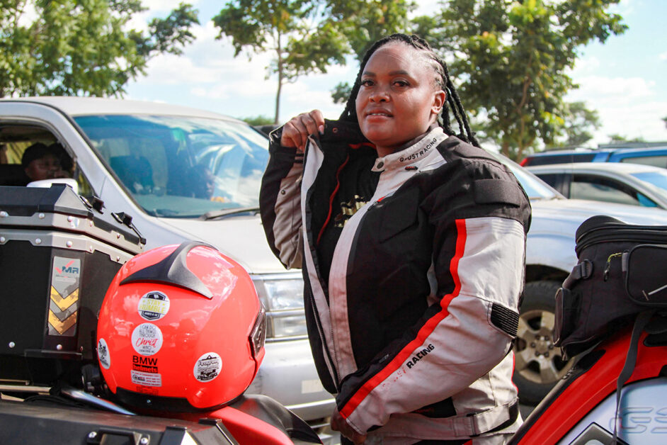 Zimbabwe’s “Biker Queen” rides full throttle against gender norms - The ...
